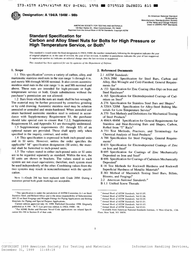 December 31, 1999 11:48:18 Information Handling Services, 1999 | PDF