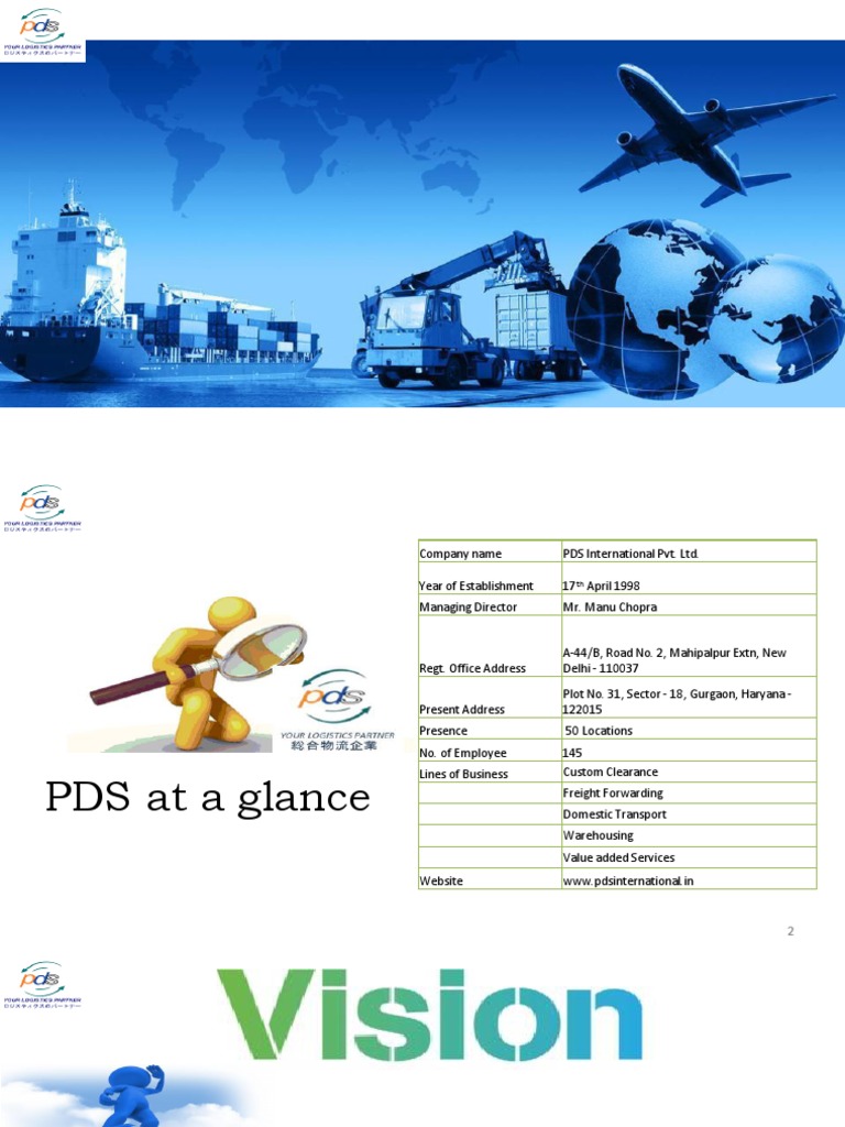 Overview of PDS International Pvt. Ltd. | PDF | Receipt | Analytics