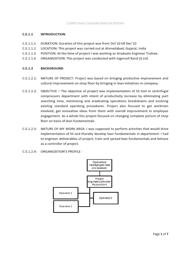 CDR Sample 2 PDF | PDF | Lean Manufacturing | Engineering