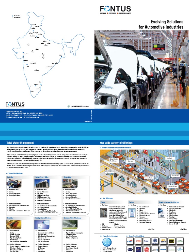 Evolving Solutions For Automotive Industries: Fontus Water Pvt. LTD ...