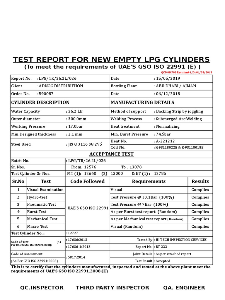 026 To 033test Reports | PDF | Ultimate Tensile Strength | Welding