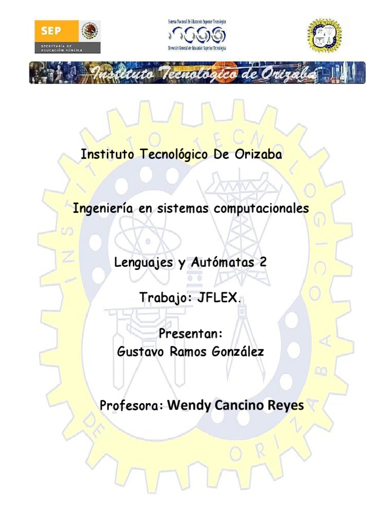 Jflex PDF | PDF | Java (lenguaje de programación) | Compilador