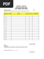 Goods Return Note-1 | PDF