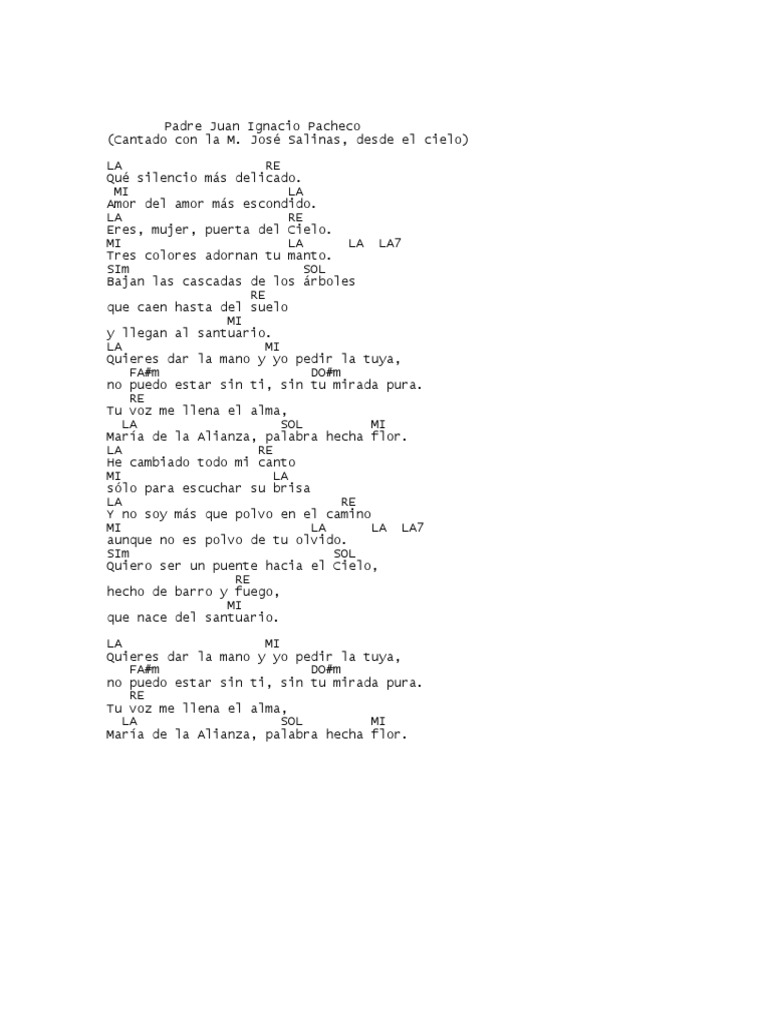 Padre Juan Ignacio Pacheco | PDF