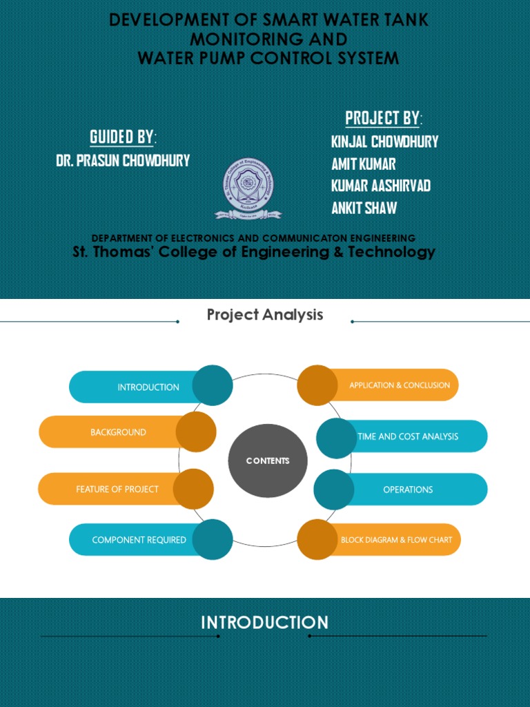 Development of Smart Water Tank | PDF | Automation | Electrical Engineering
