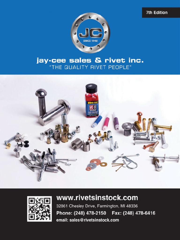 2010-Catalog Rivet PDF | PDF | Rivet | Screw