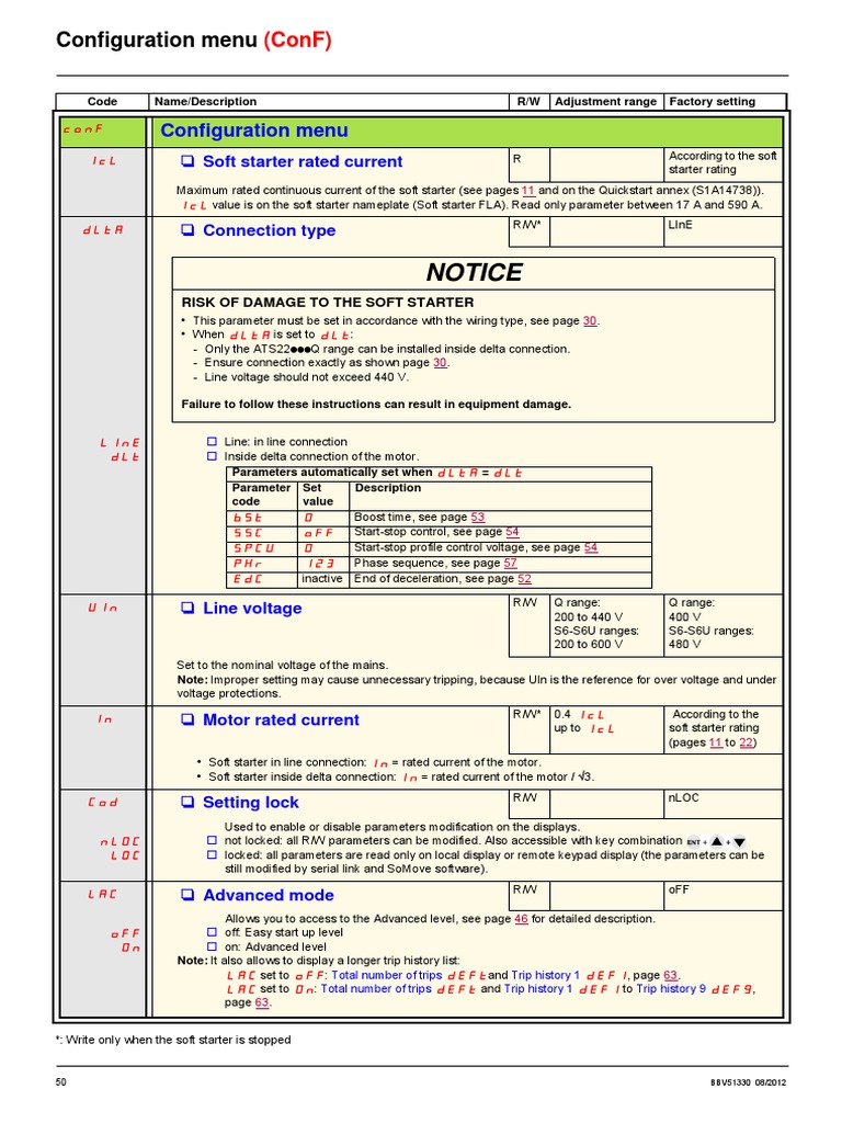 Notice: Configuration Menu | PDF | Mains Electricity | Electrical ...