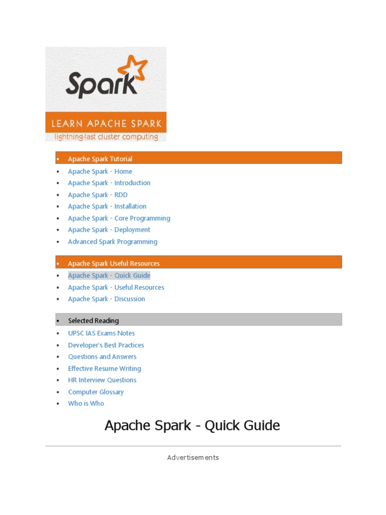 Learn Apache Spark | PDF | Apache Spark | Apache Hadoop