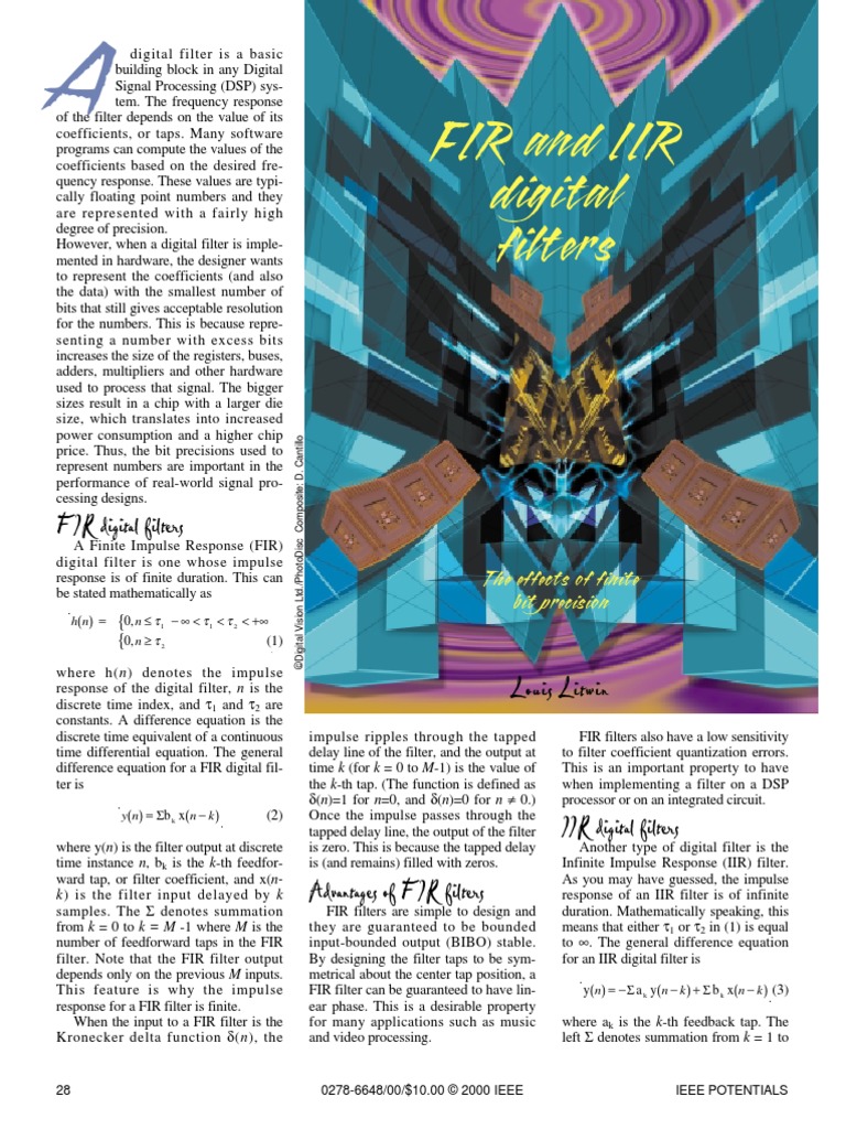 FIR and IIR Difference | PDF | Digital Signal Processing | Systems Theory