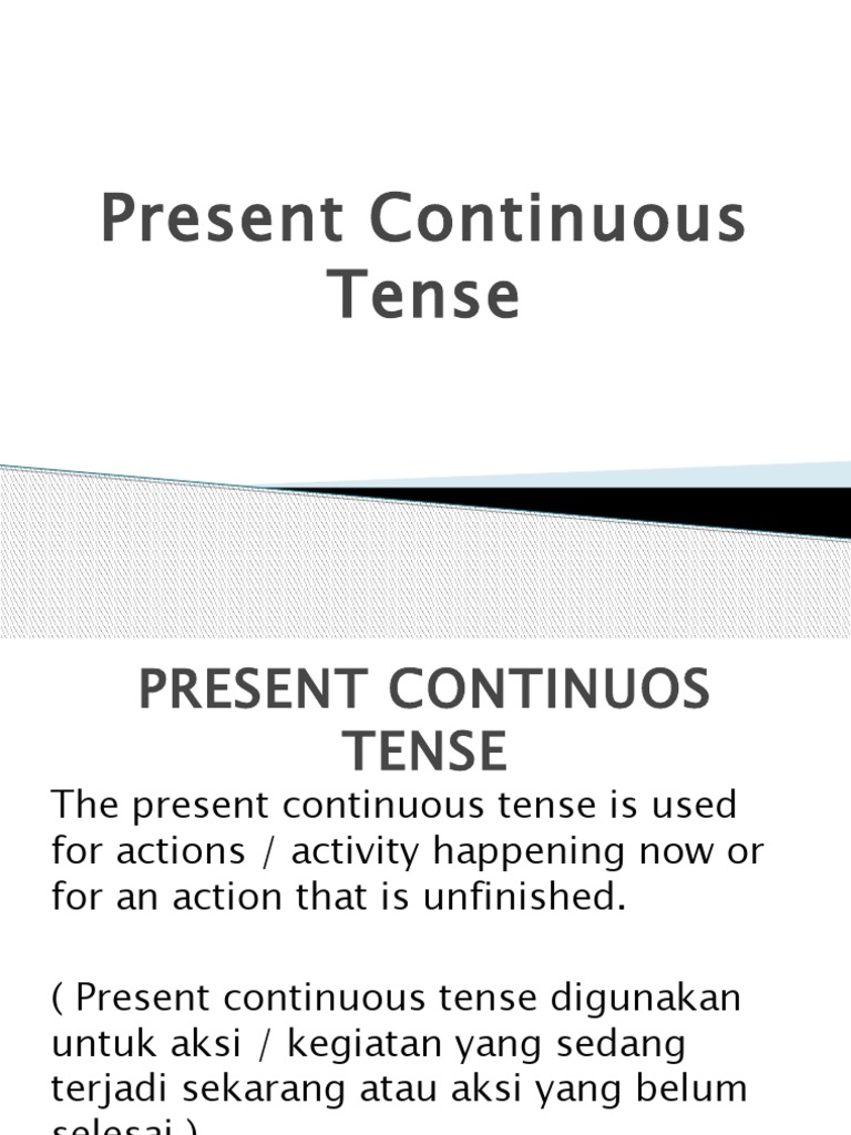 Adverbs in Present Continuous Tense | PDF | Verb | Adverb