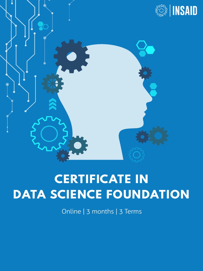 Certificate in Data Science Foundation PDF | PDF | Logistic Regression ...