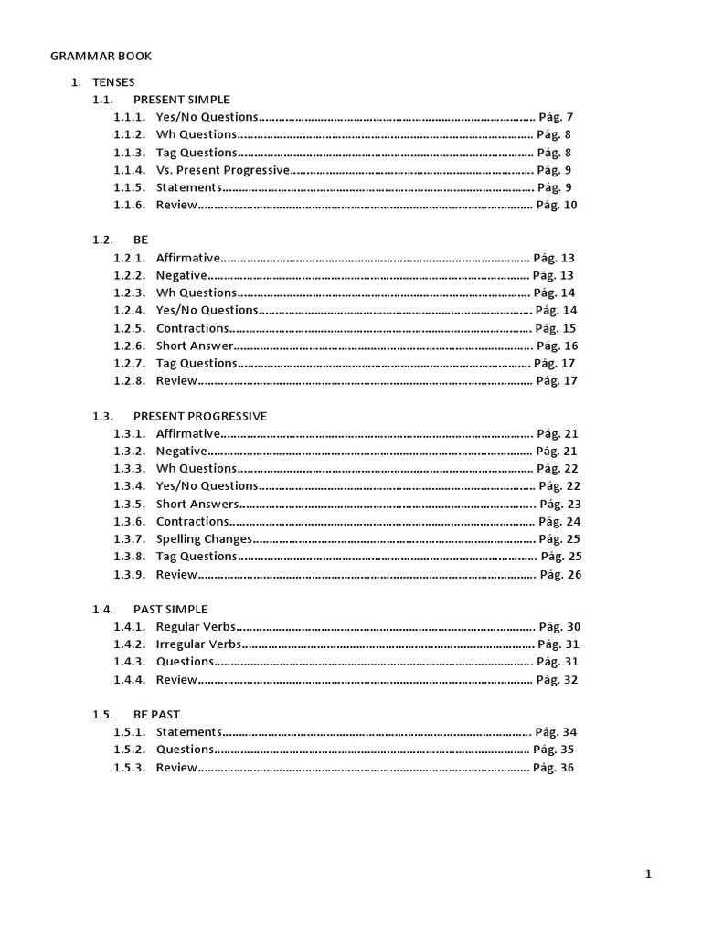 Comprehensive English Grammar Guide | PDF | Question | Verb