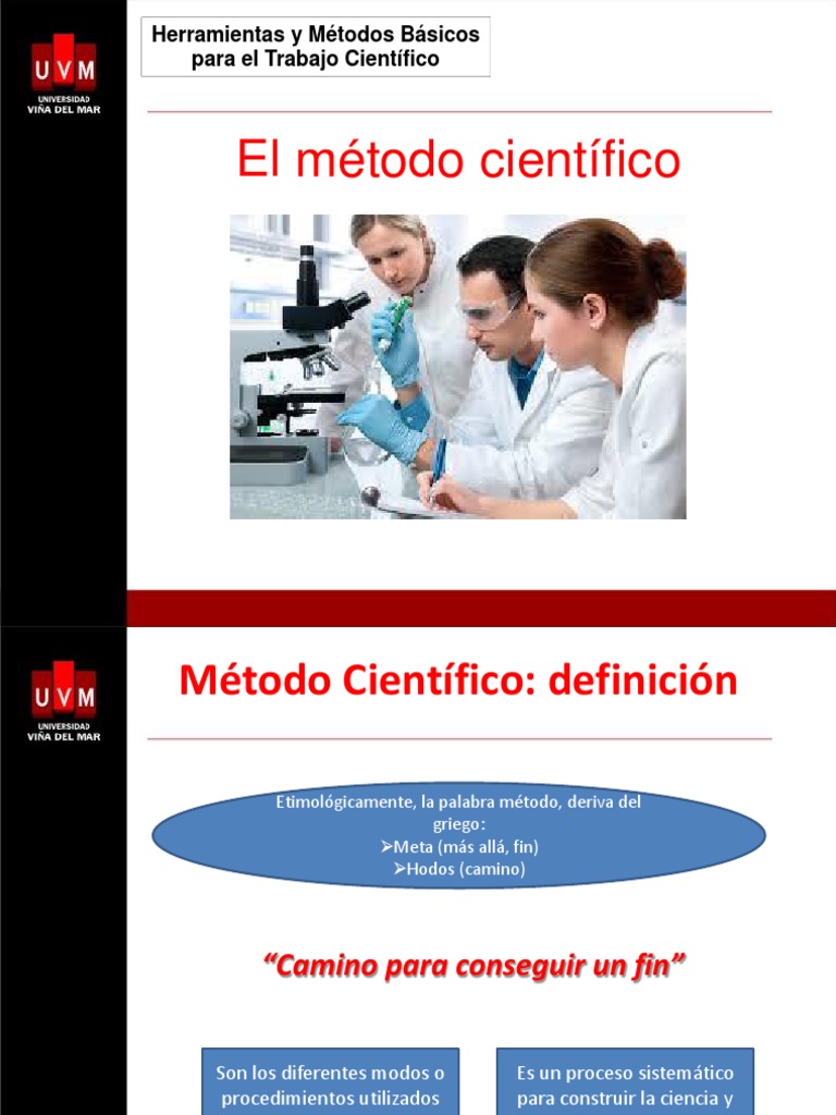 Clase 2. PARTE 1. Método Científico - Observación - Trabajo Científico ...
