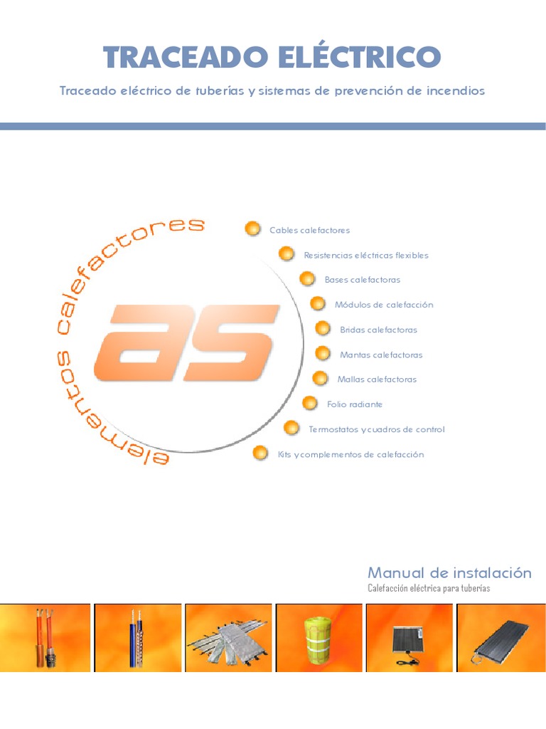 Traceado Electrico Tuberias | PDF | Caldera | Aluminio