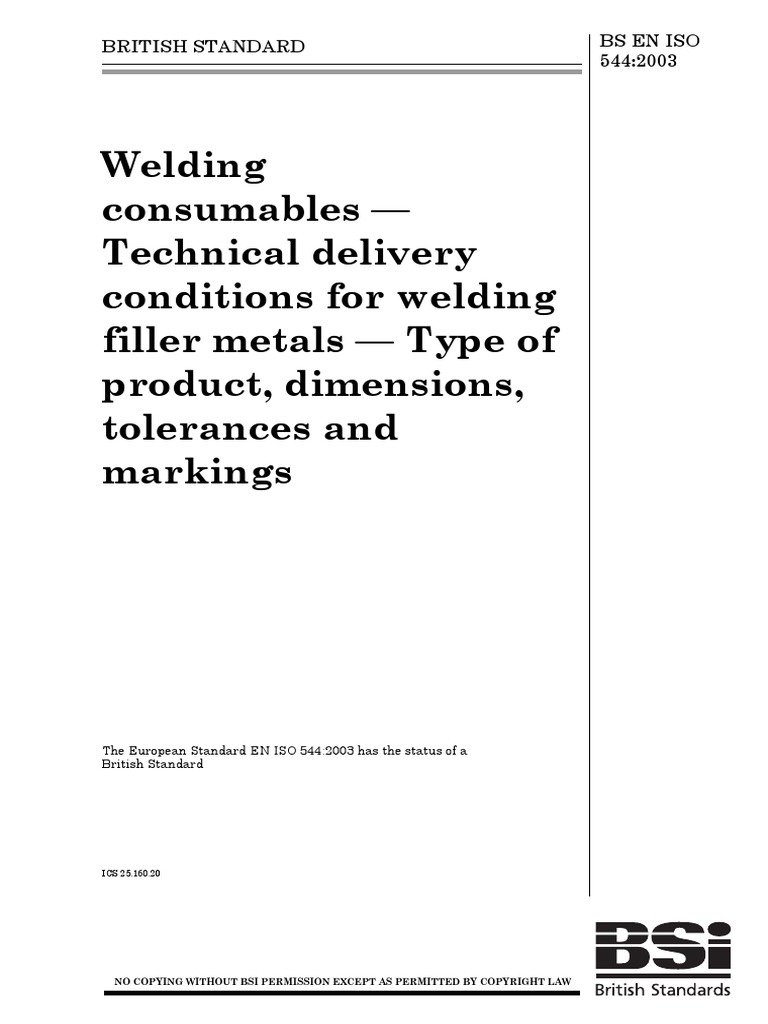 Welding Consumables 544 | PDF | Welding | Construction