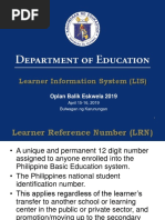 Adoption of The Unique Learner Reference Number | PDF | State School ...