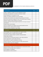 SQDIP Daily Management Template | PDF