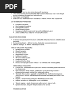 Earthquake Drill Procedure Guide | PDF