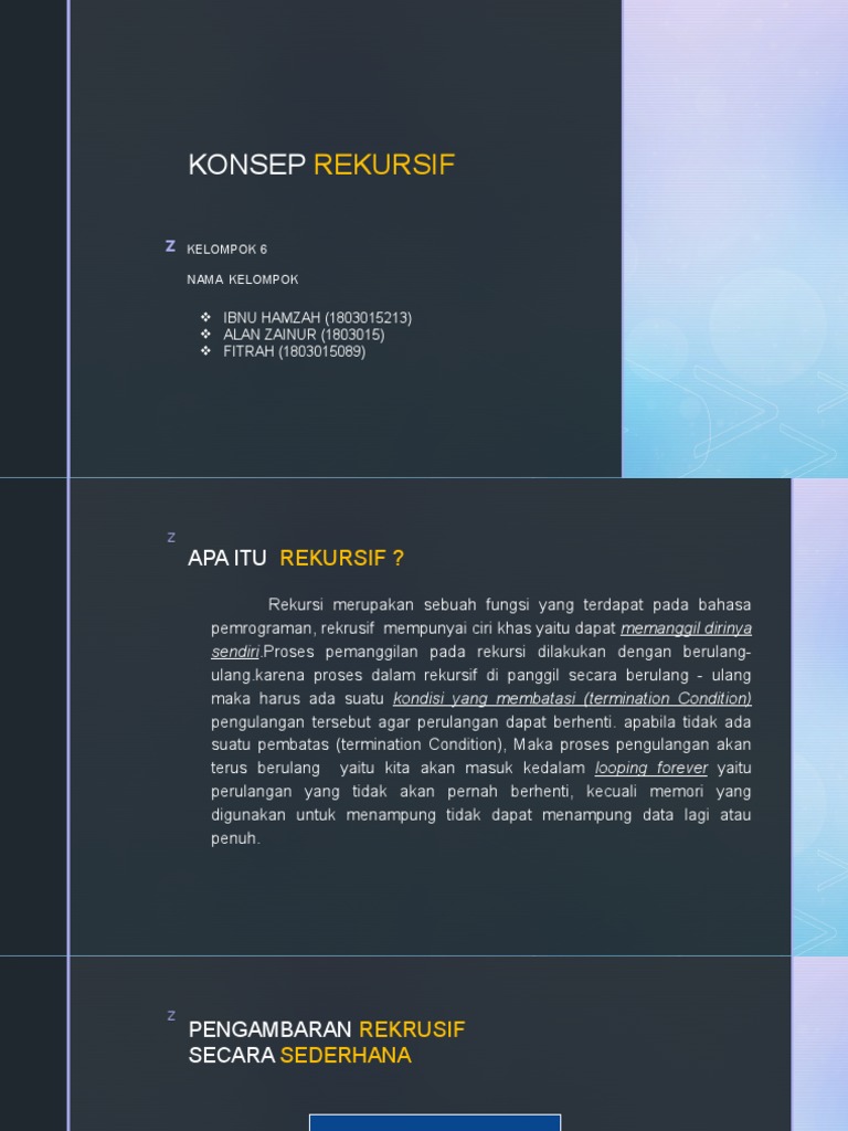 1 Rekursif | PDF