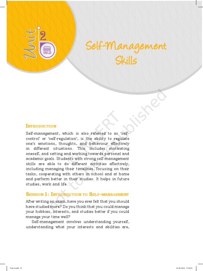 Iees 102 | PDF | Self Control | Self-Management