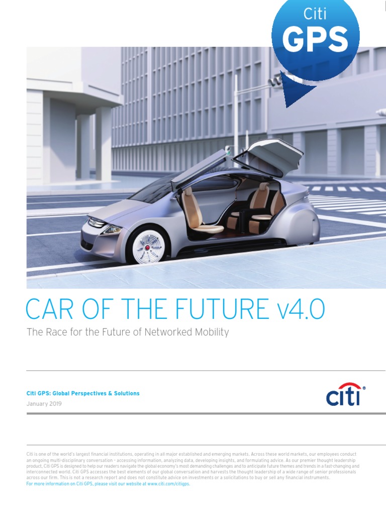 Citi GPS Studie Car of The Future 4 | PDF | Electric Vehicle | Car