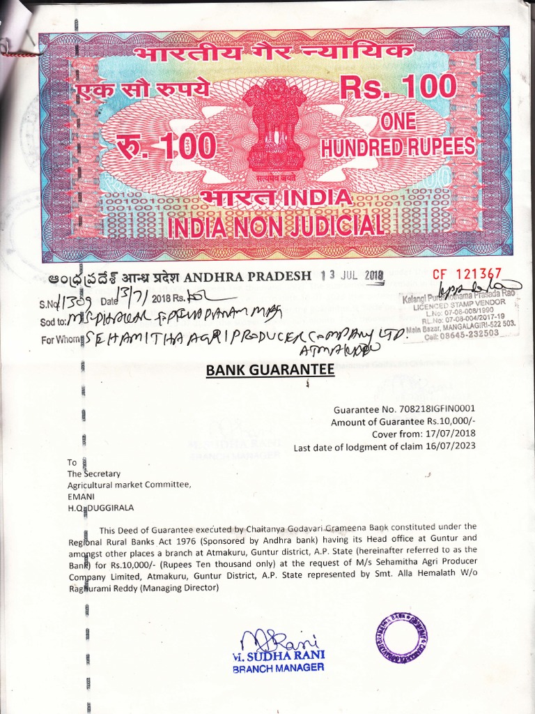 Bank Gurantee | PDF | Guarantee | Legal Concepts