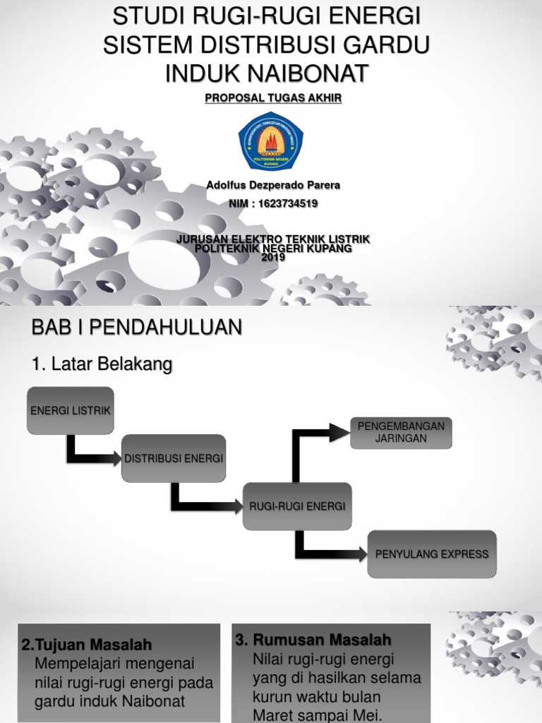 Rugi-Rugi Energi Penyulang Express Oesao | PDF