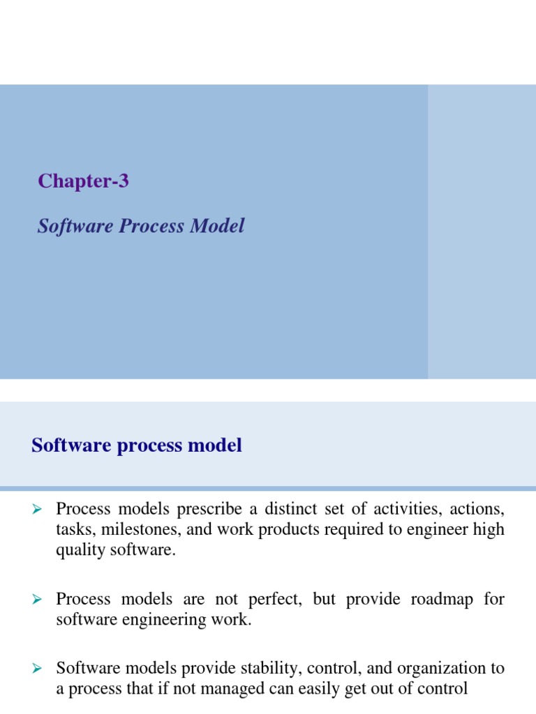 Chapter-3: Software Process Model | PDF | Software Prototyping ...