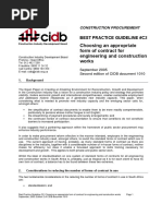 JBCC Minor Works Agreement Contract Data Edition 5.2 | PDF