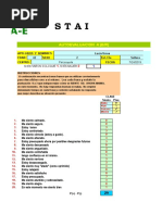 Evaluación de la Ira: STAXI-2 | PDF | Ira | Ocio