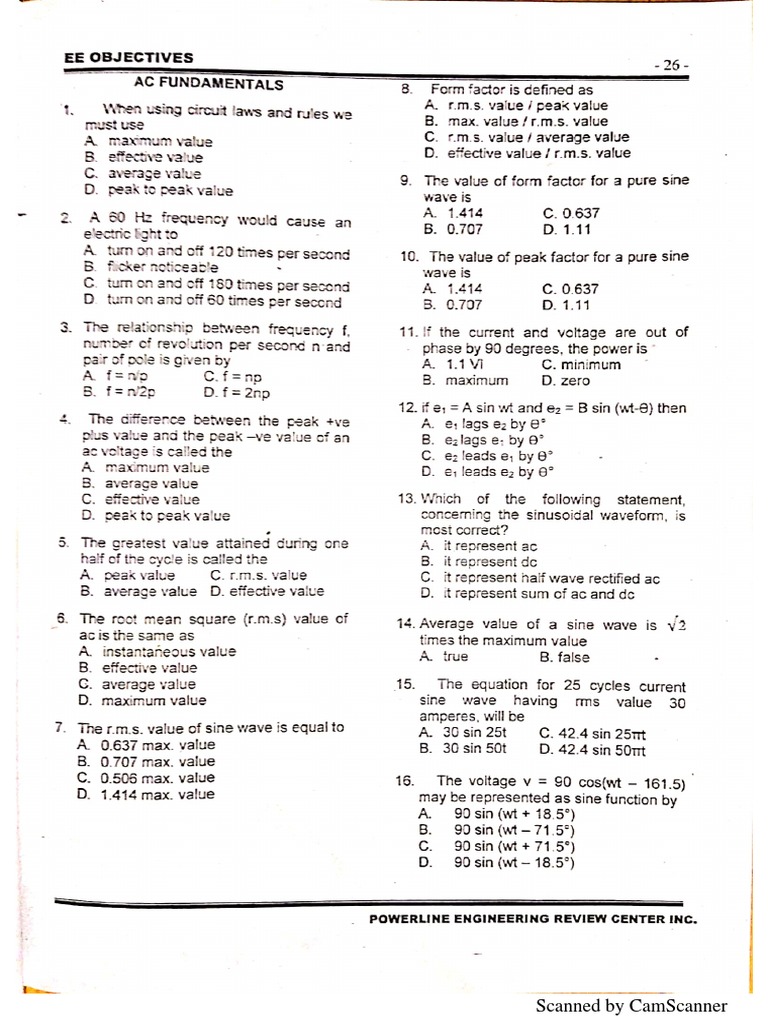 AC Fundamentals | PDF