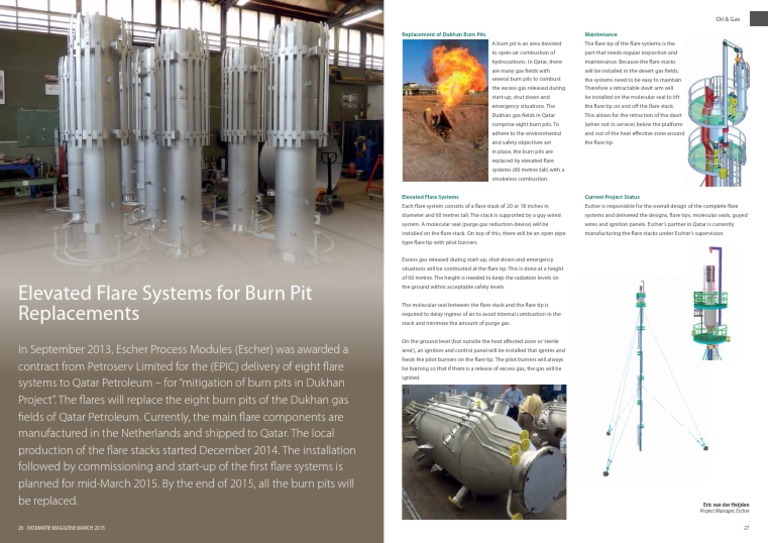 Flare For Burn Pit Replacements | PDF | Chimney | Combustion