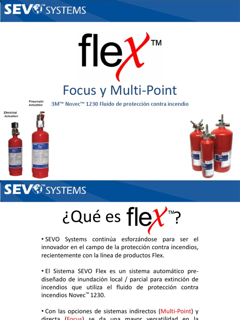 Presentación SEVO Flex Focus, Multi-Point y UL | PDF | Solenoide | Presión