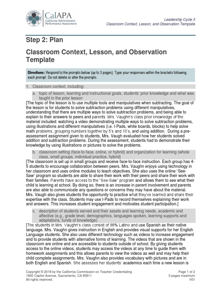 Cycle 3 Step 2 | PDF | Homework | Educational Assessment