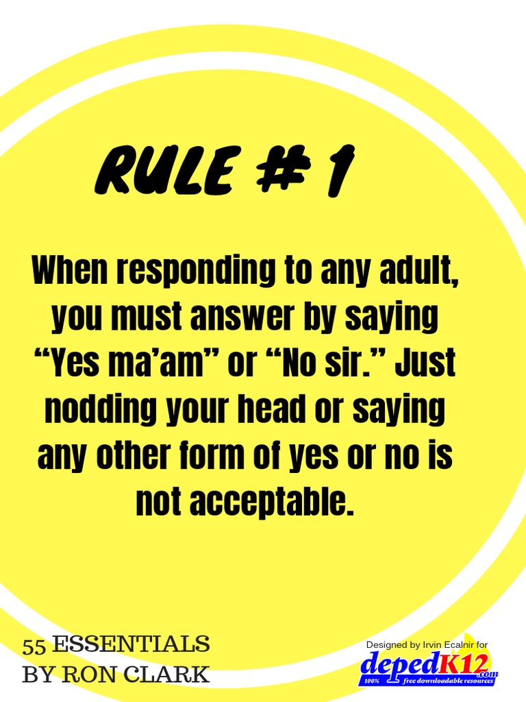 55 Essentials | PDF | Classroom