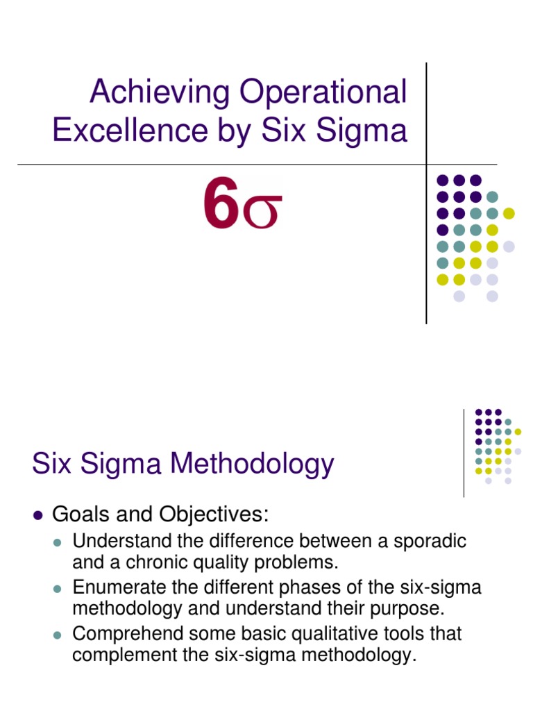 NPTEL Last Lecture On Problem Solving by Six Sigma | PDF | Six Sigma ...