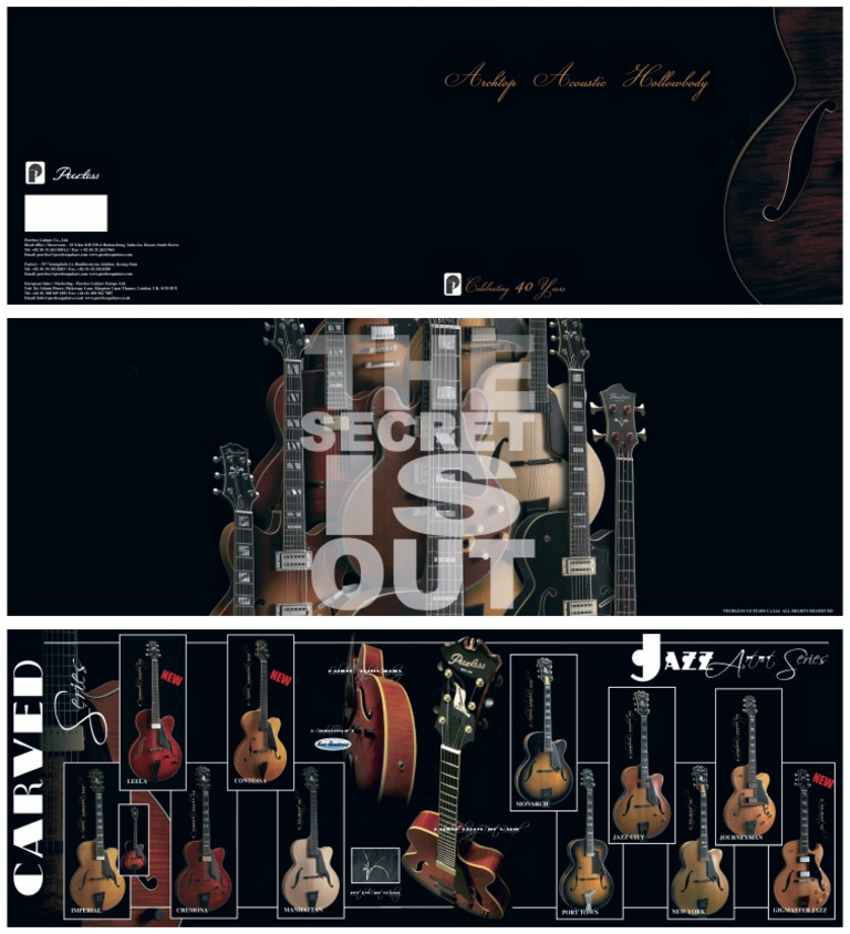 Peerless Guitar Catalogue 2013 | PDF