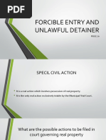 Rule 70: Forcible Entry & Unlawful Detainer | PDF | Summary Judgment ...