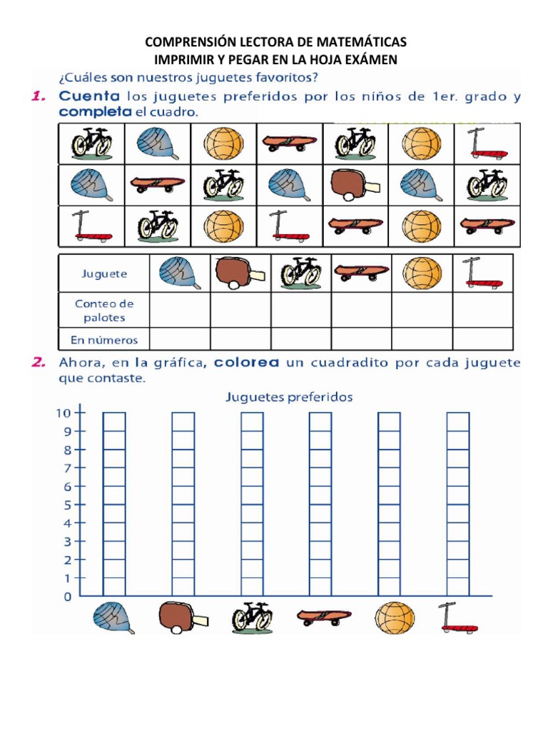 Comprension Lectora Matematicas-II Trimestre | PDF