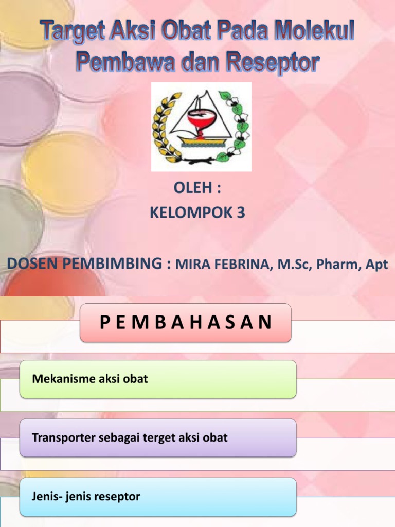 Mekanisme Aksi Obat dan Targetnya | PDF