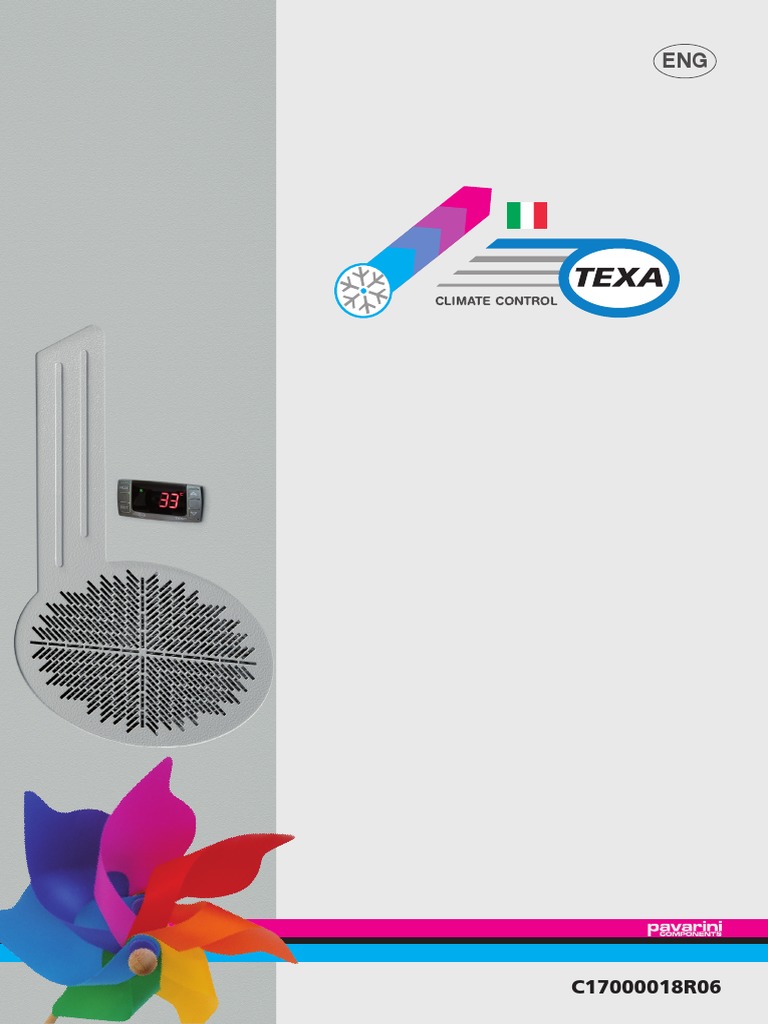 TEXA Cooling Units Catalog Overview | PDF | Thermostat | Air Conditioning