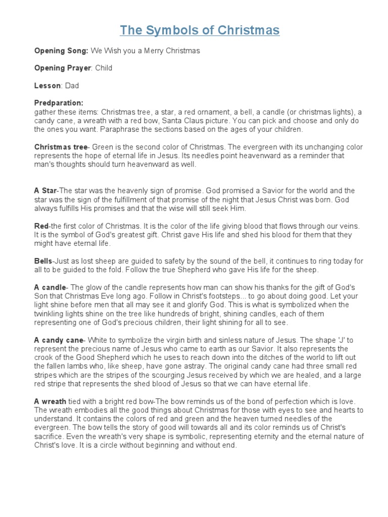 The Nativity Lesson Plan | PDF | Wreath | Christmas