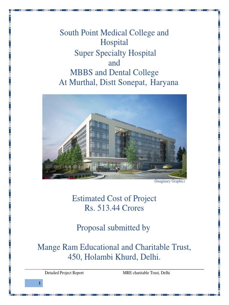 DPR SPMCH Hospital | PDF | Hospital | Health Care