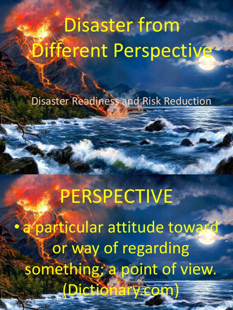 Analyzing Disasters from Six Perspectives | PDF | Natural Disasters ...