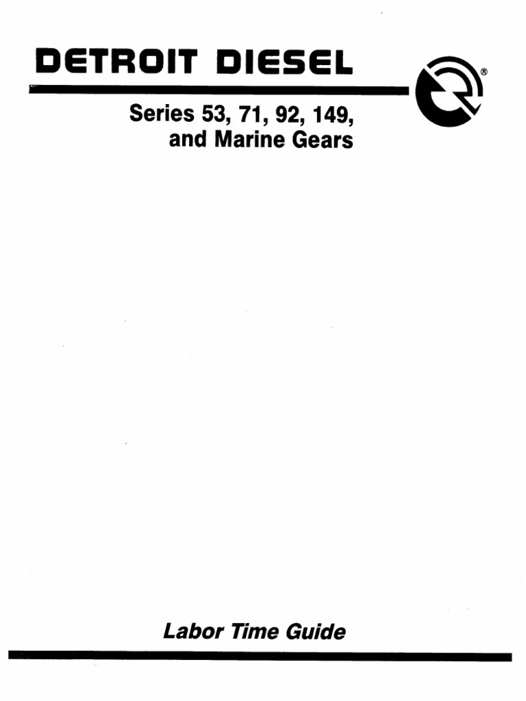 Labor Time Guide | PDF