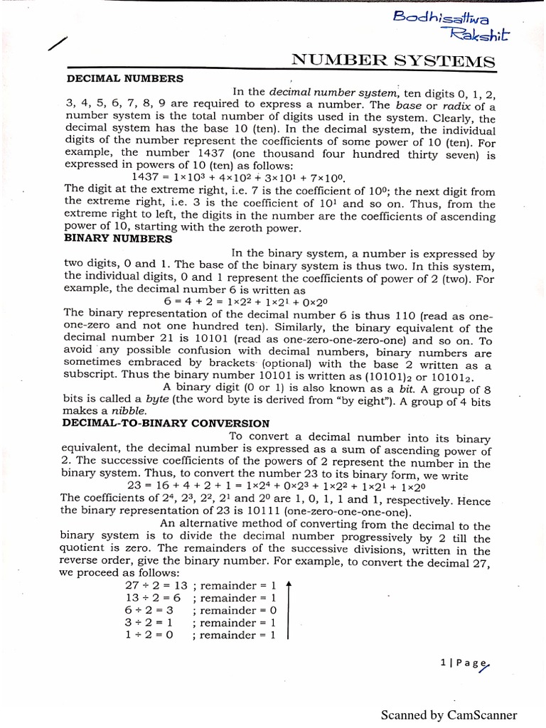 Number System | PDF