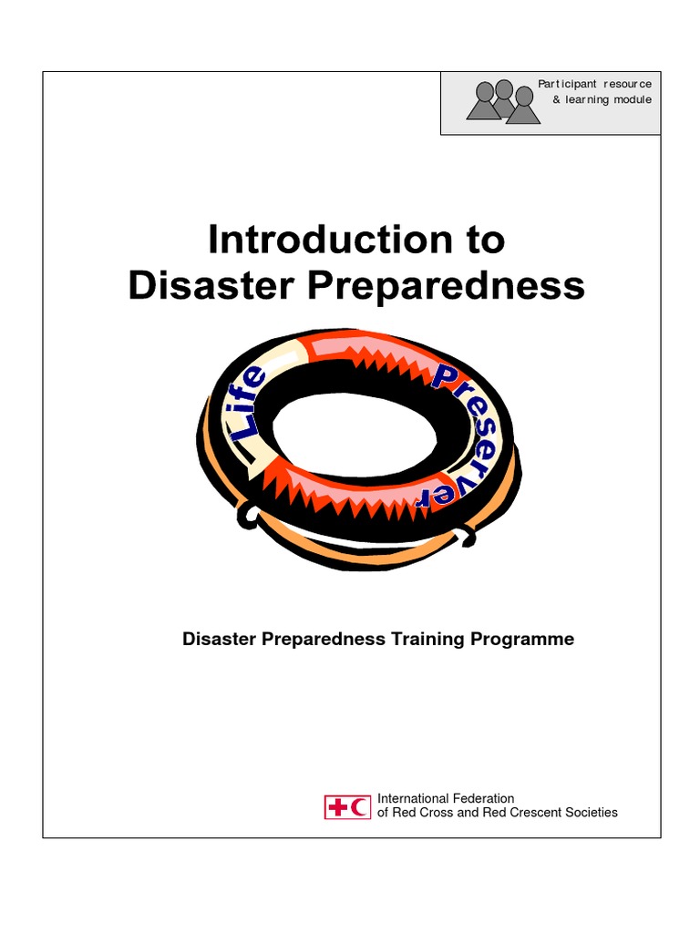 Disaster Preparedness Training Programme: Participant Resource ...