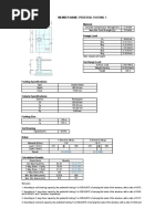 Square Concrete Pedestal Design Calculation Sample | PDF | Building ...