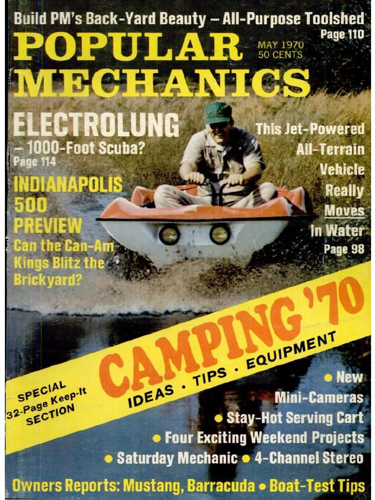 Popular Mechanics 05 1970 | PDF