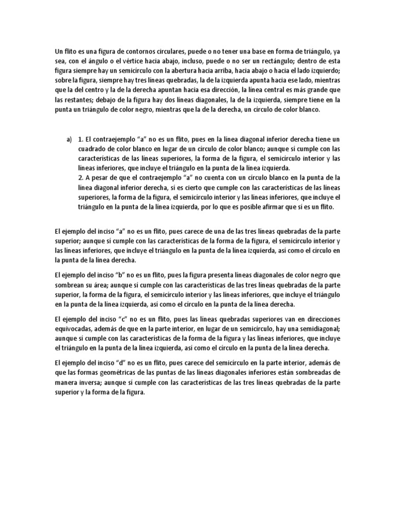 Un Flito Es Una Figura de Contornos Circulares | PDF | Triángulo ...